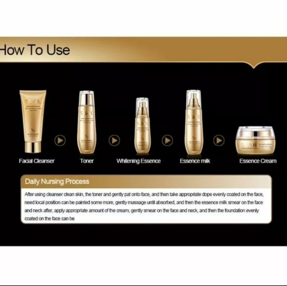 Sephora | Makeup | Snail Face Skin Care Set | Poshmark